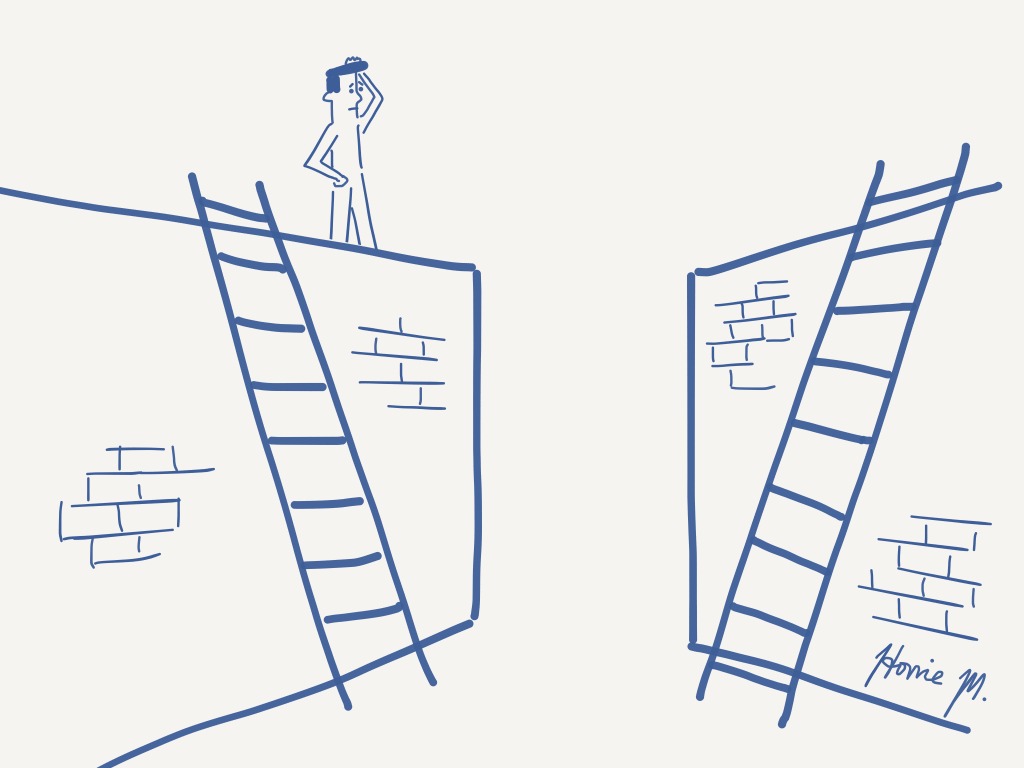 Where is your ladder leaning? - HorrieM
